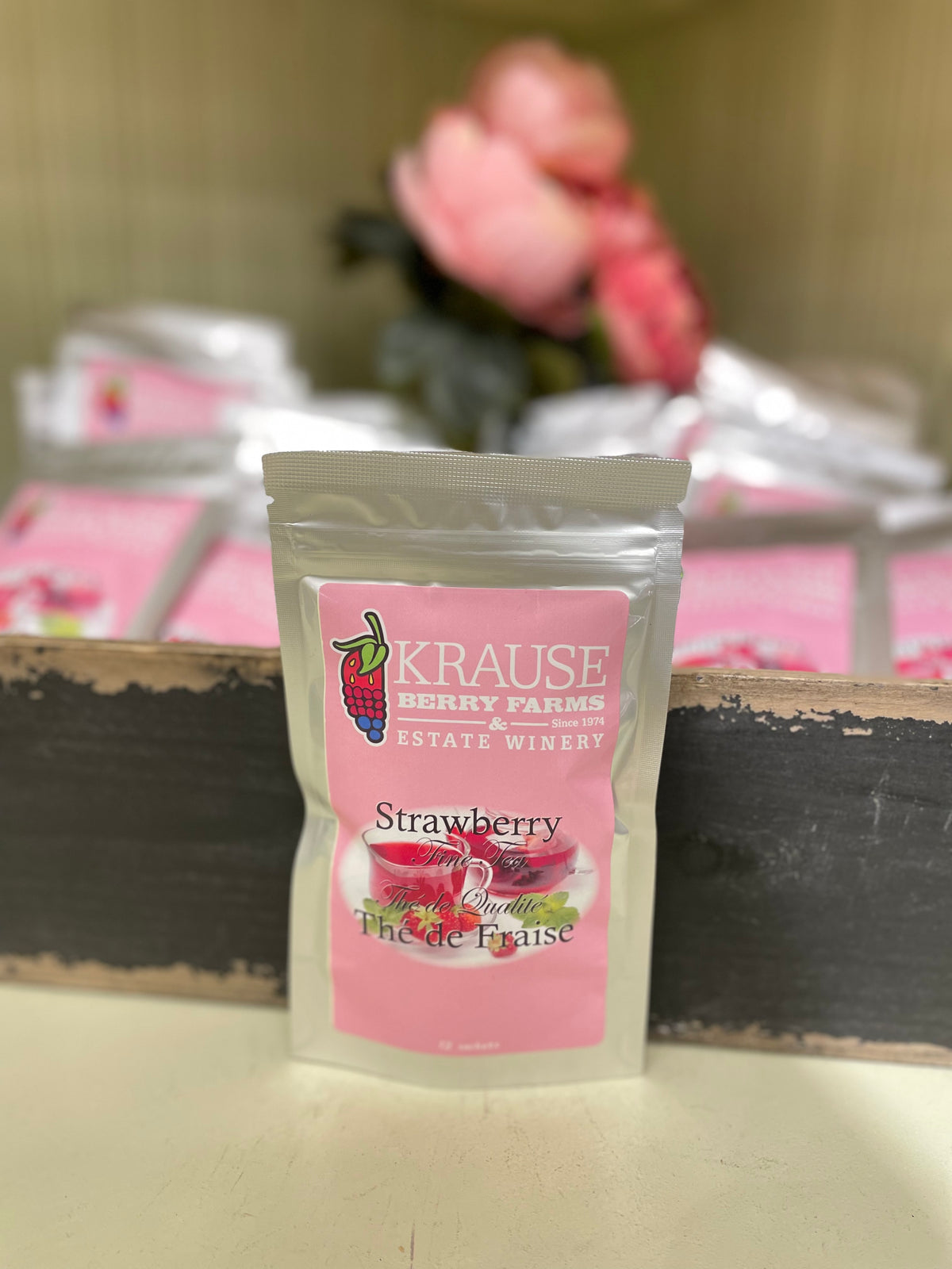 SPECIALTY TEA STRAWBERRY– Krause Farms Ltd